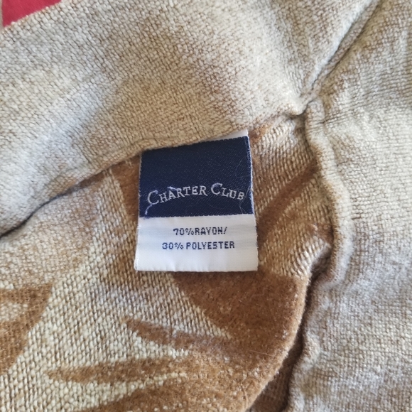 Charter Club | Bedding | Charter Club Palm Throw Blanket | Poshmark